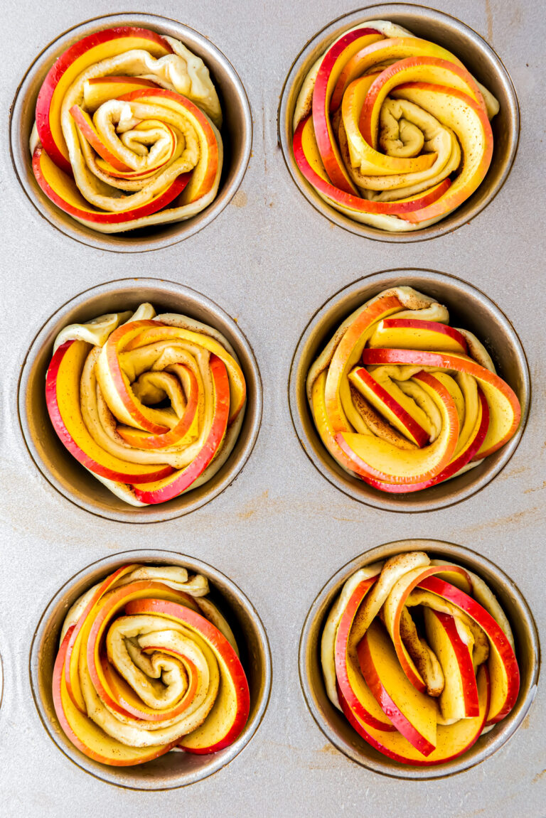 Apple Roses with Puff Pastry - Easy Dessert Recipe - Salads Soups and ...