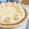 No Bake Lemon Cheesecake Pie - Salads Soups and Sweets