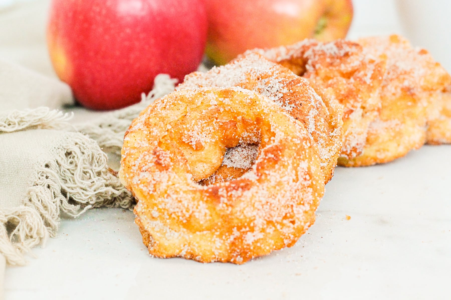 Deep Fried Apples - Salads Soups and Sweets