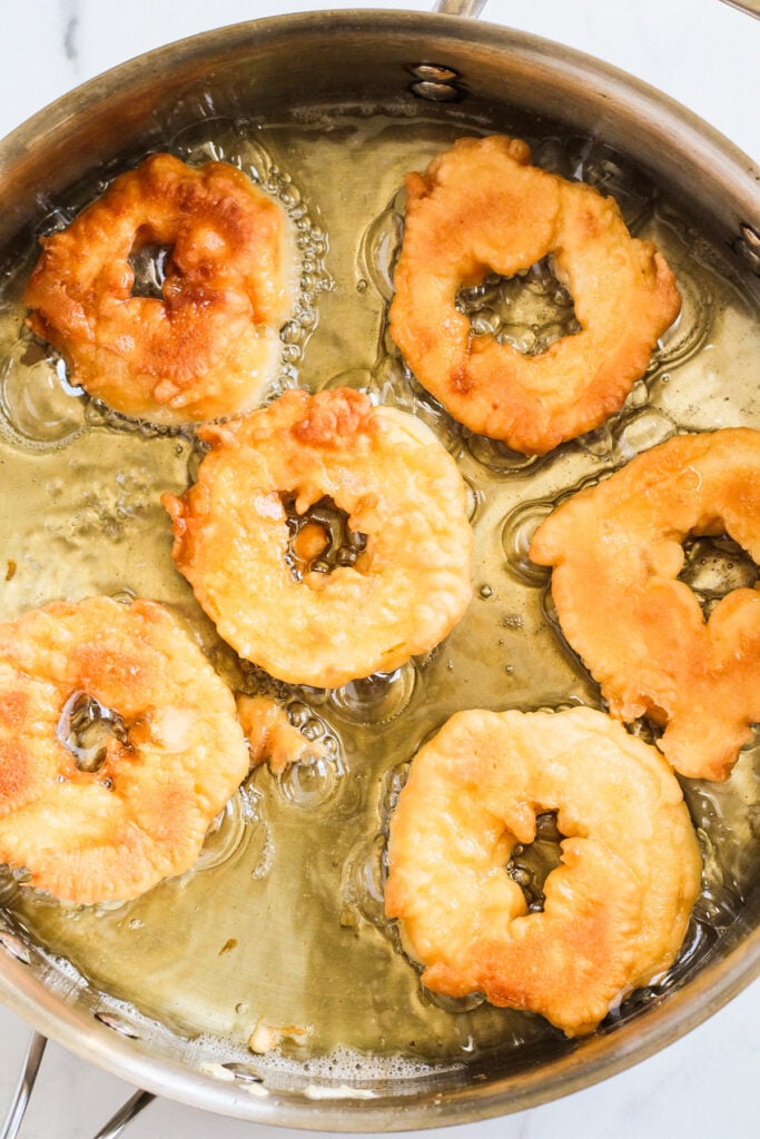 Deep Fried Apples - Salads Soups and Sweets