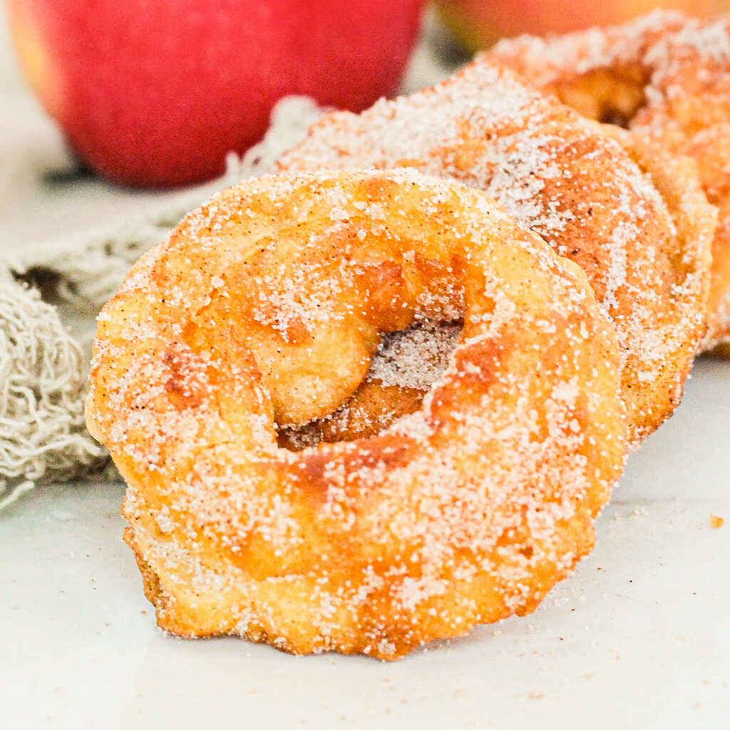Deep Fried Apples - Salads Soups and Sweets