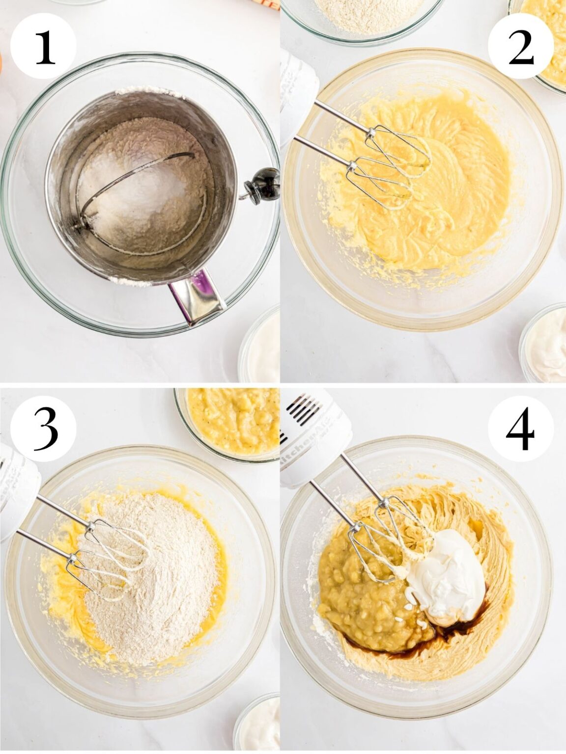 Banana Muffin Recipe With Sour Cream - Salads Soups and Sweets