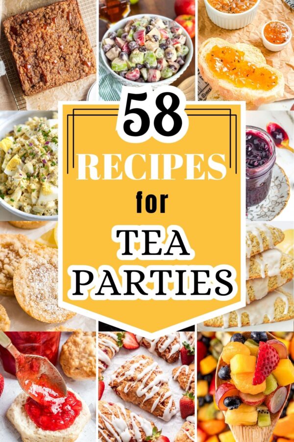 What To Serve With Tea - Salads Soups and Sweets